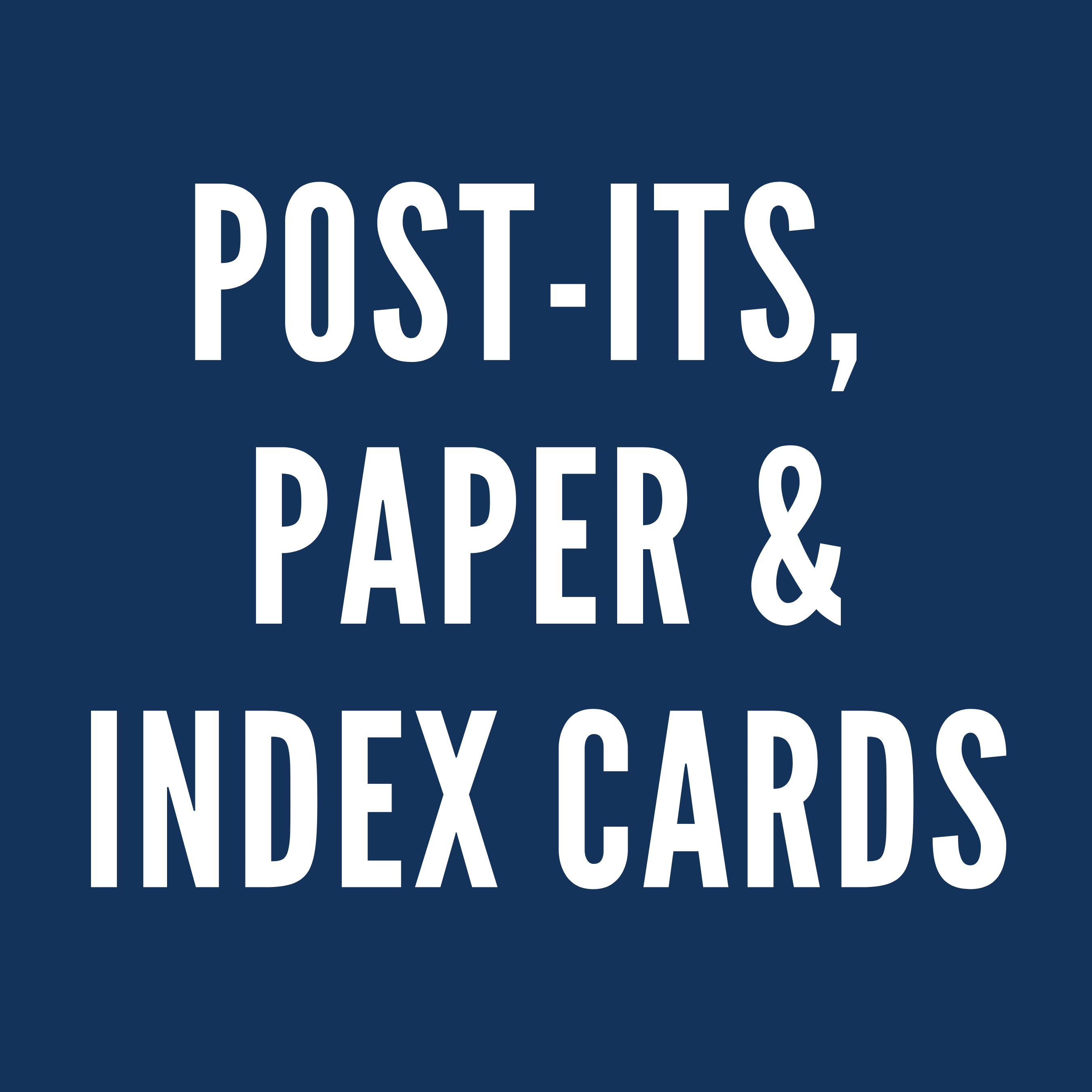 Post-Its, Paper & Index Cards – Norfolk Academy Bulldog Bookstore